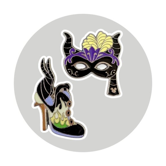 Disney | Accessories | Sleeping Beauty Disney Pins Maleficent ...